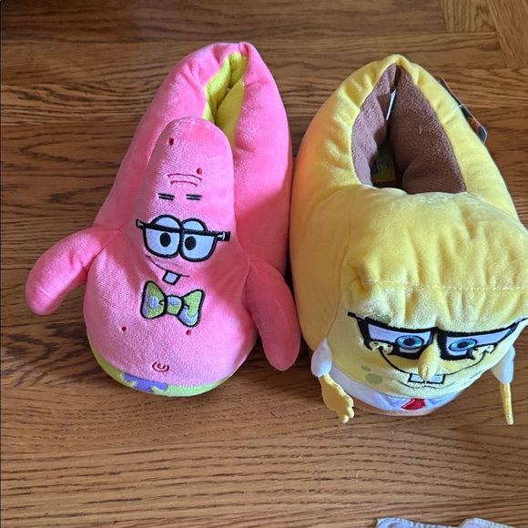 Nickelodeon | Shoes | Spongebob Squarepants And Patrick Star Slippers ...